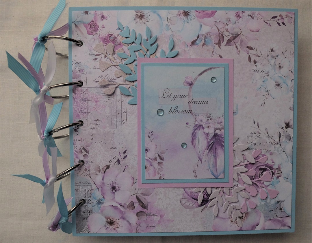 Mini Album, Keepsake Album, Pre-made Scrapbook, Photo Album, Memory ...