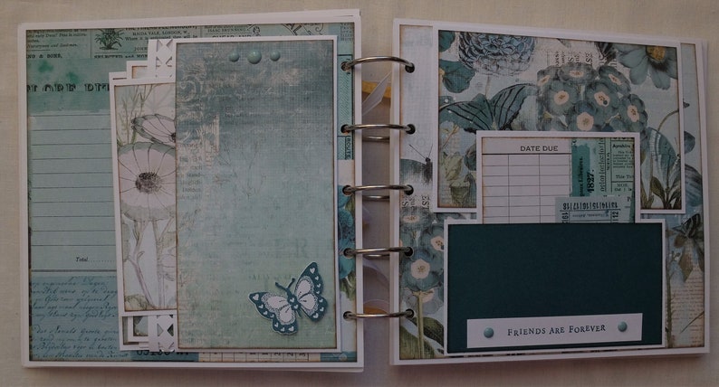 Mini Album, Friends, Memories, Keepsake Album, Photo Album, Pre-made ...