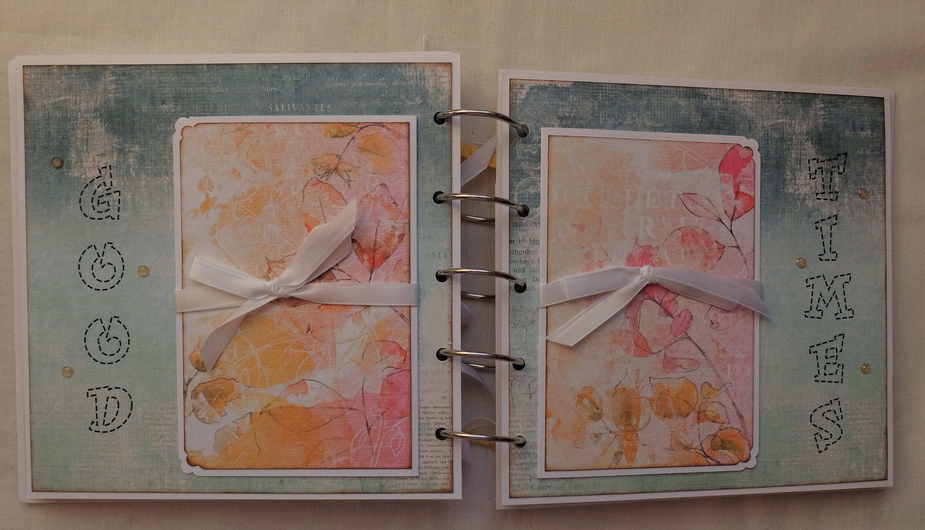 Mini Album, Friends, Memories, Keepsake Album, Photo Album, Pre-made ...