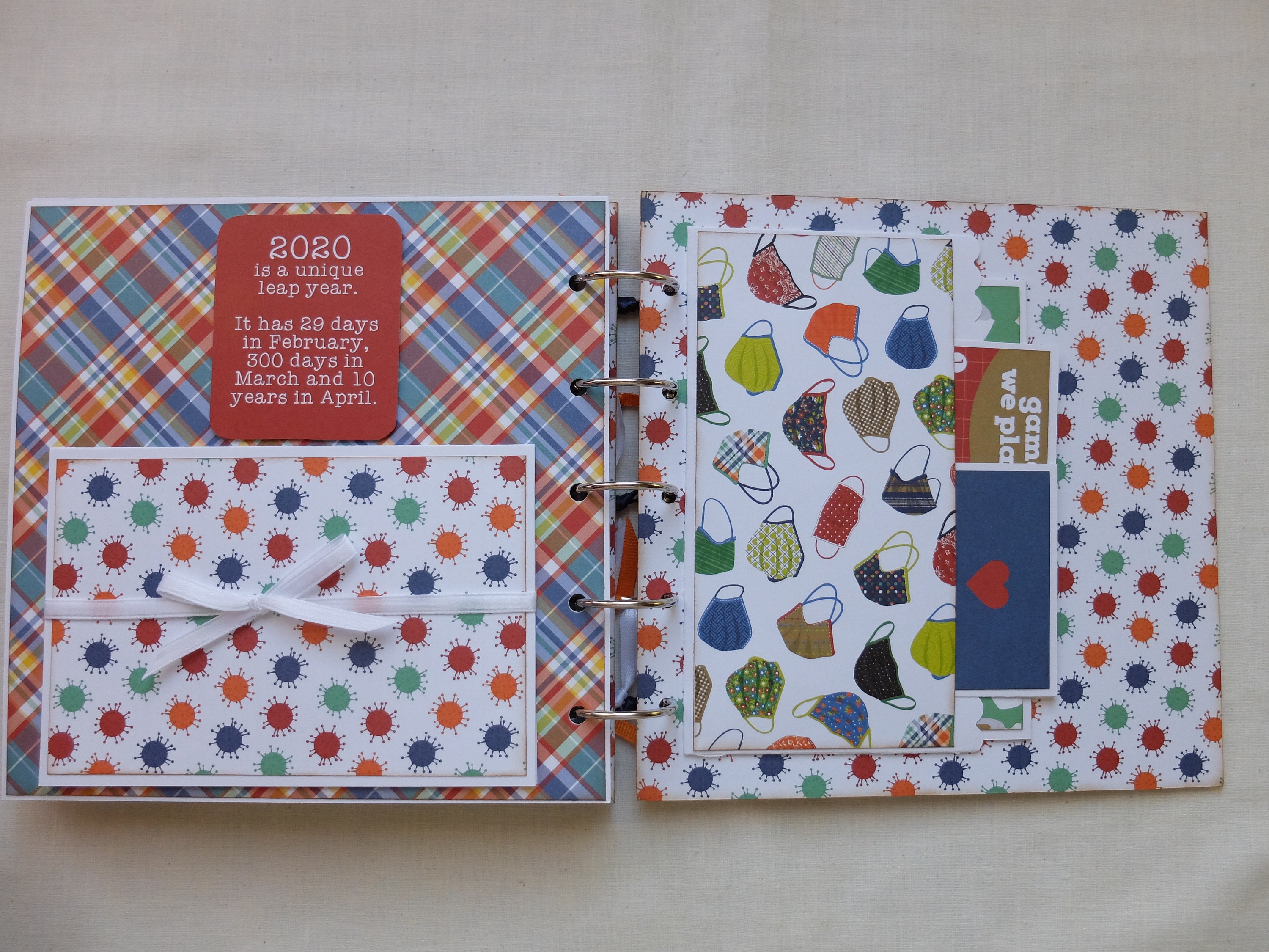 Mini Album Handmade Pre-made Scrapbook Photo Album Memory - Etsy.de