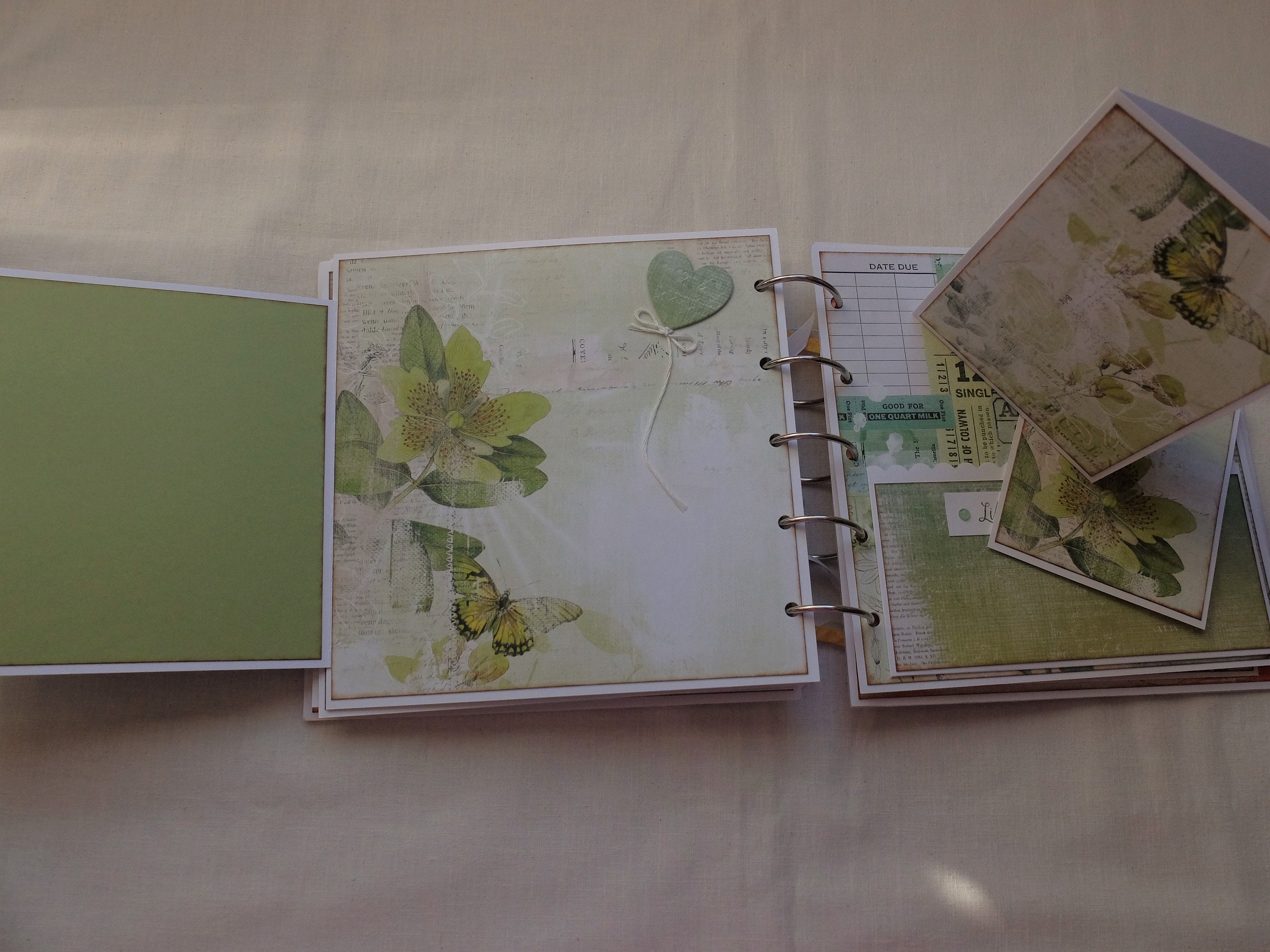 Mini Album, Friends, Memories, Keepsake Album, Photo Album, Pre-made ...