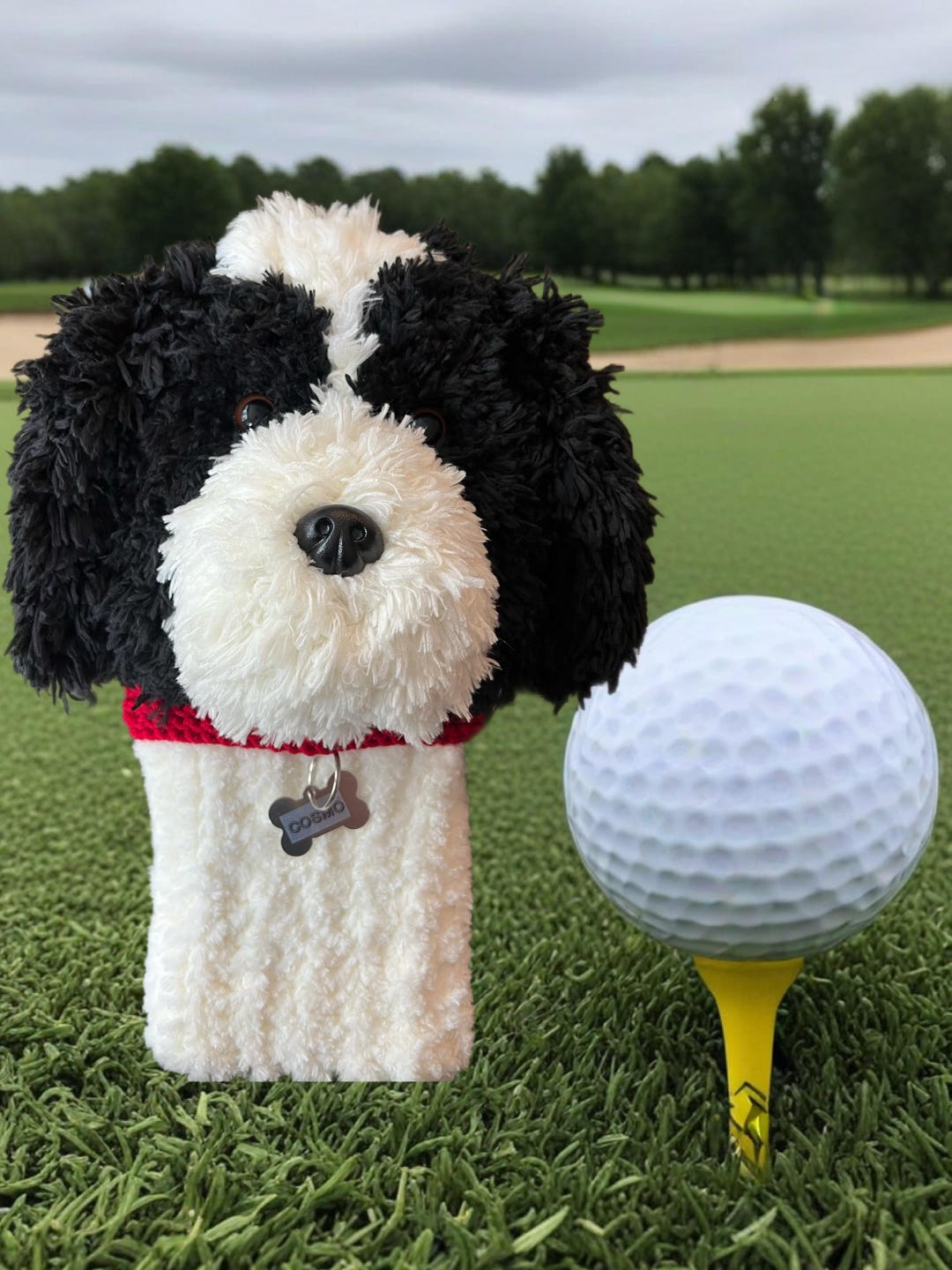 Personalized Dog Golf Cover, Dog Golf Club Cover, Custom Dog Golf Head ...
