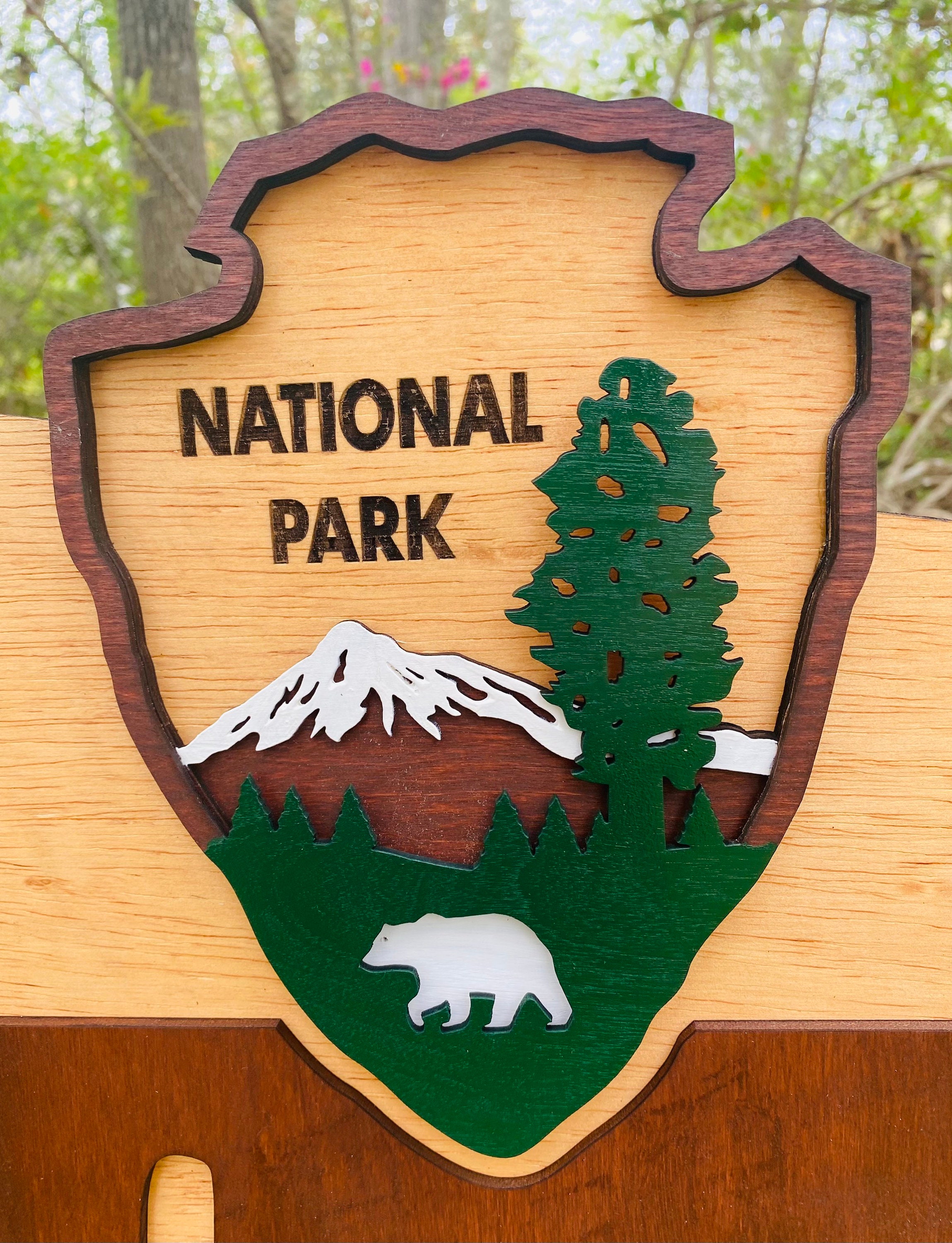 National Park Custom NPS Welcome Replica Wooden Signs sold by Silvie ...