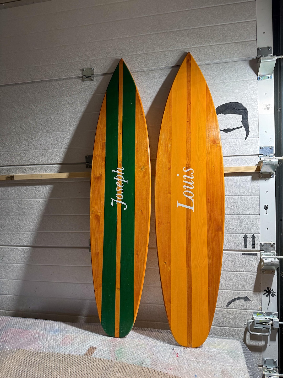 Custom Wooden Surfboard Sign: Coastal Decor, Cafe Menu, Wedding ...