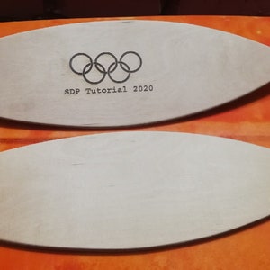 Wooden Mini Surfboard. Great Gift for Water Sports Lovers Home Bar Wall ...