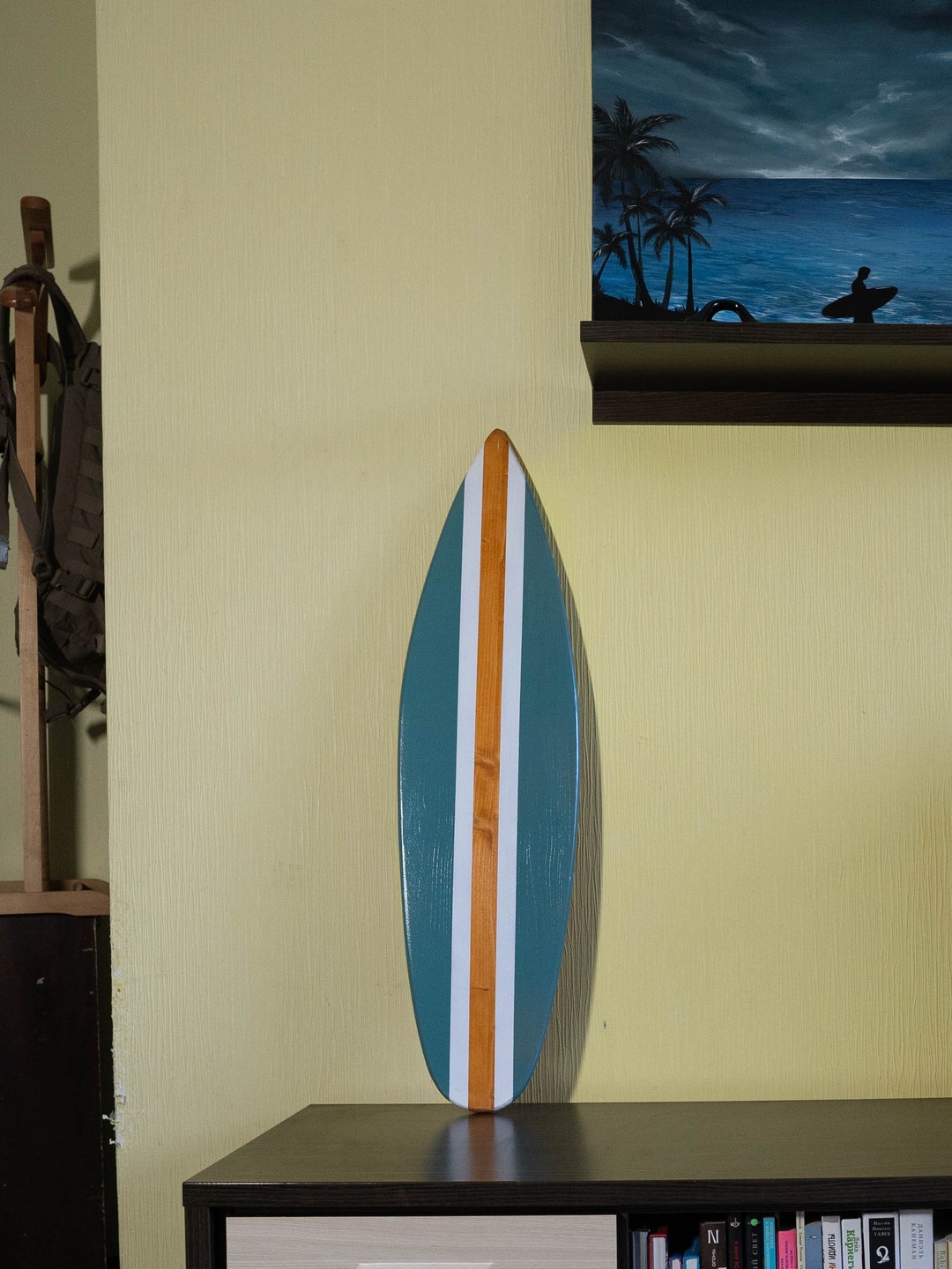 Wooden Vintage Surfboard Decor Wall Art - Etsy