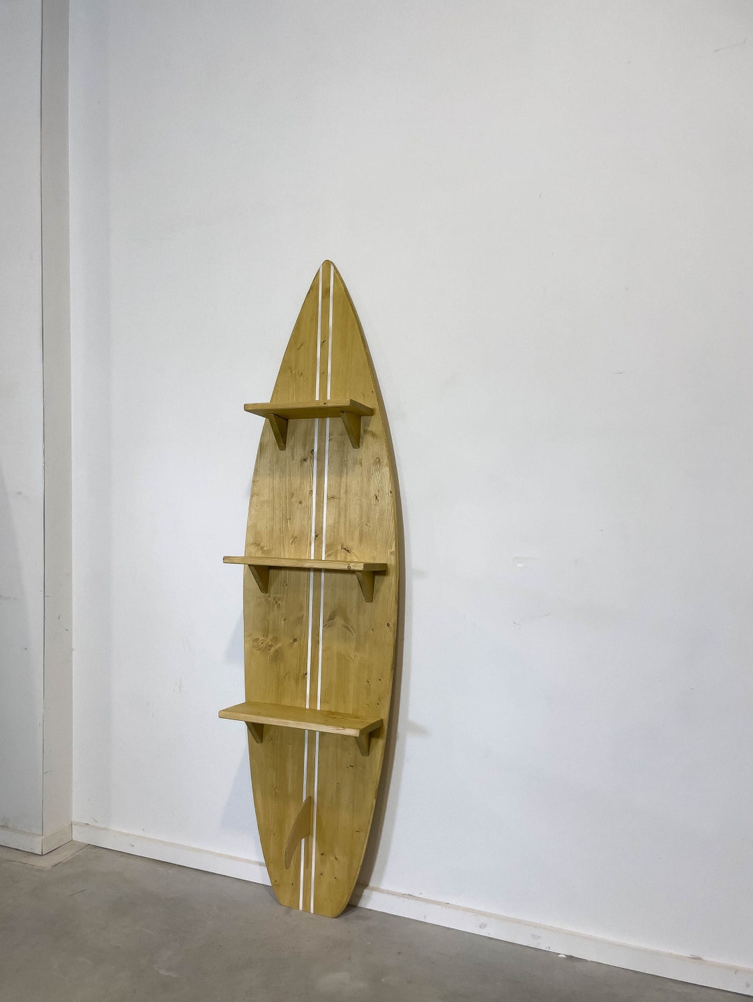 Vintage Surfboard Shelf Wall Rack Decor Stand - Etsy