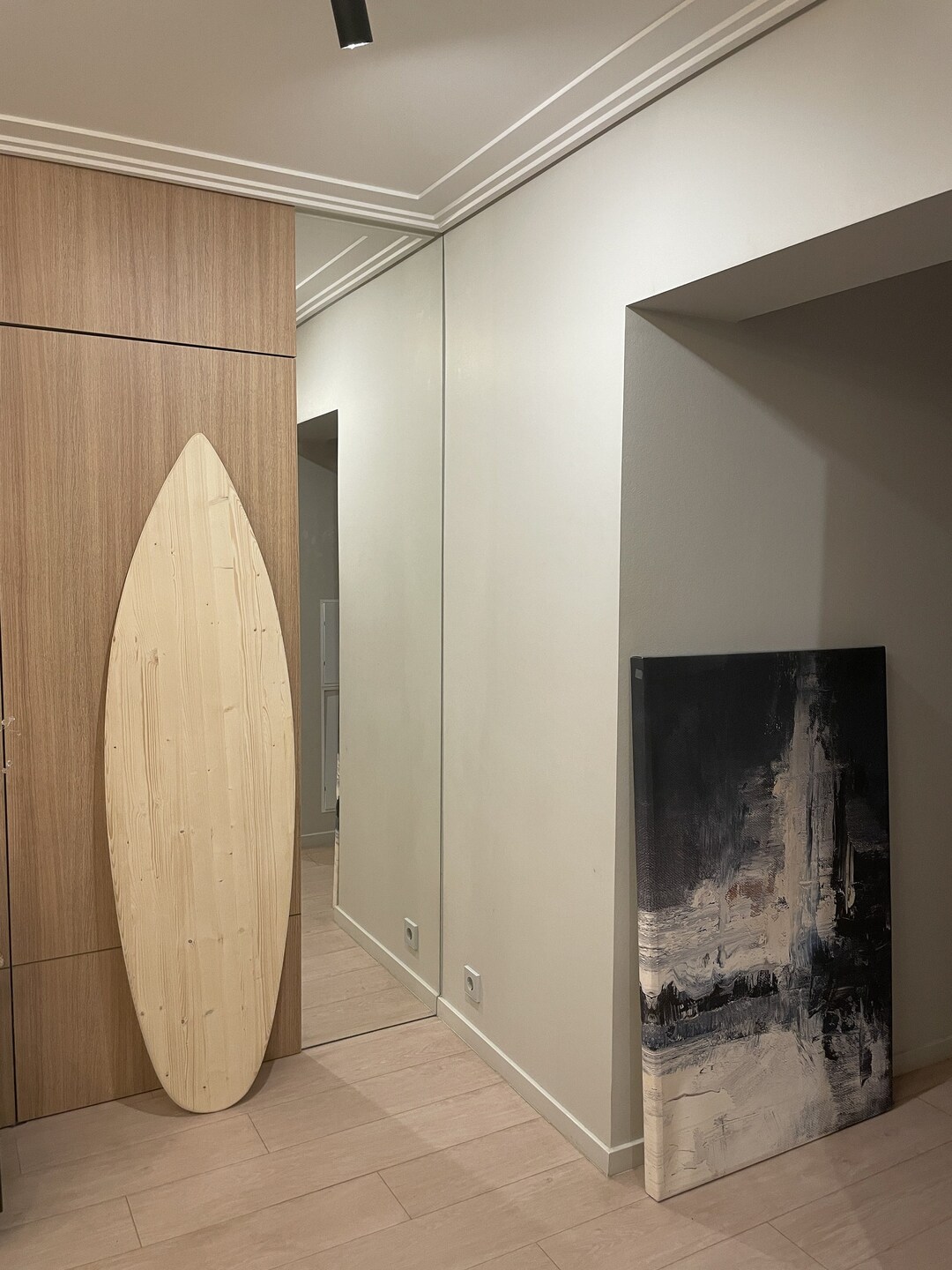 Wooden Surfboard Decor 180 Cm 70 Inch Pine - Etsy