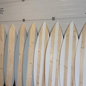 Wooden Custom Decorative Surfboard for Business Stand Cafe Bar Menu ...