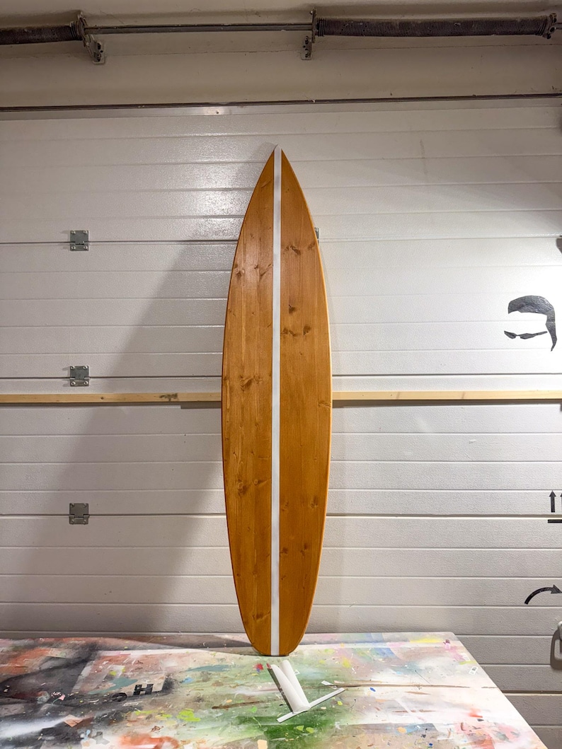 Wooden Custom Decorative Surfboard Wall Art - Etsy