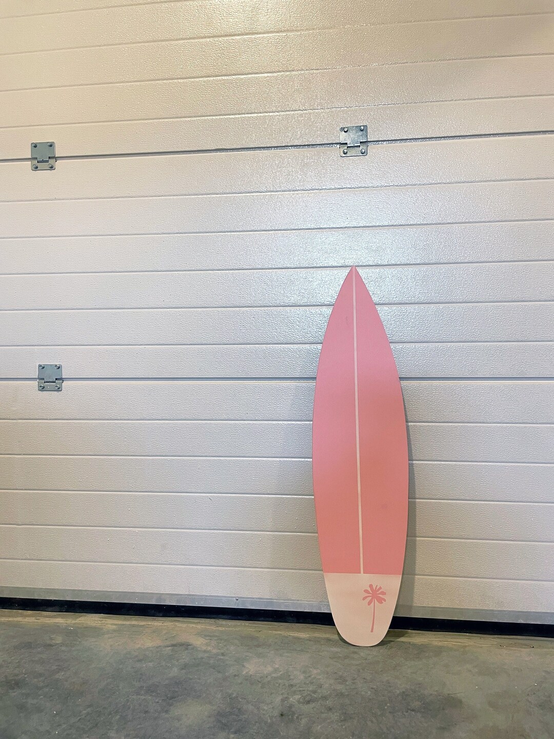 Wooden Pink Surfboard Decor 1 Meter Wall Art - Etsy