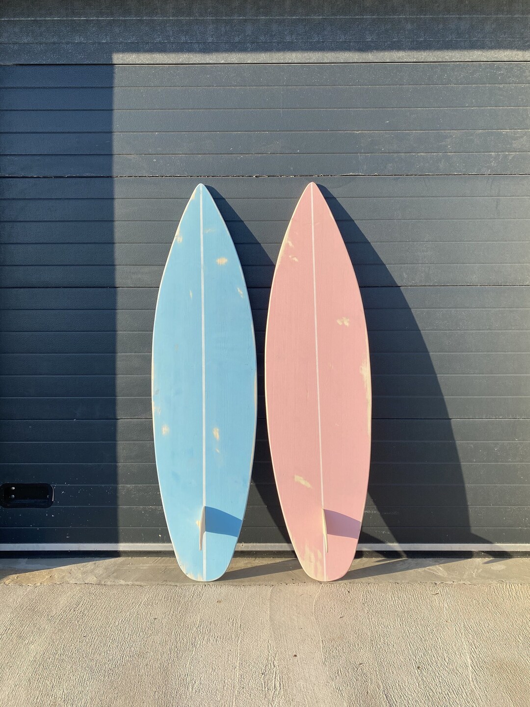 Wooden Vintage Surfboard Decor 180 Cm 70 Inch - Etsy