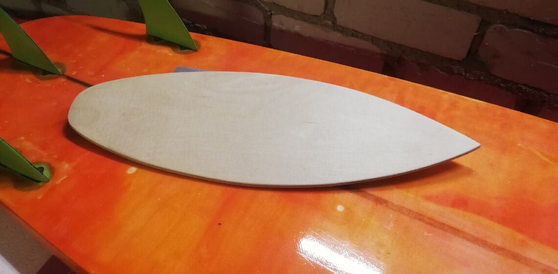 Wooden Mini Surfboard. Great Gift for Water Sports Lovers Home - Etsy