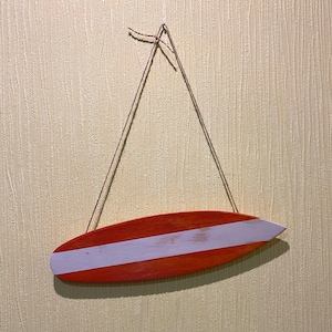 Wooden Mini Surfboard Wall Hanging Decor - Etsy