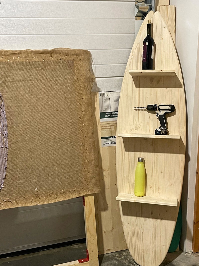 Surfboard Shelf Wall Rack Decor Stand - Etsy