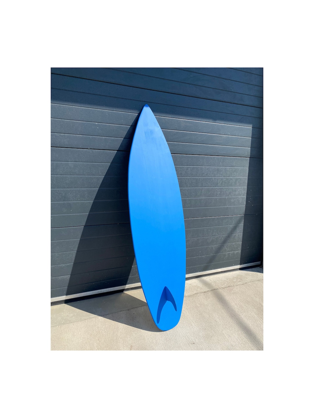 Blue Wooden Surfboard Wall Art Decor - Etsy