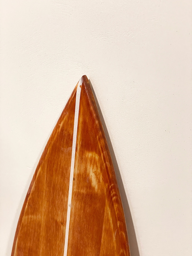 Wooden Vintage Surfboard Decor 180 Cm - Etsy