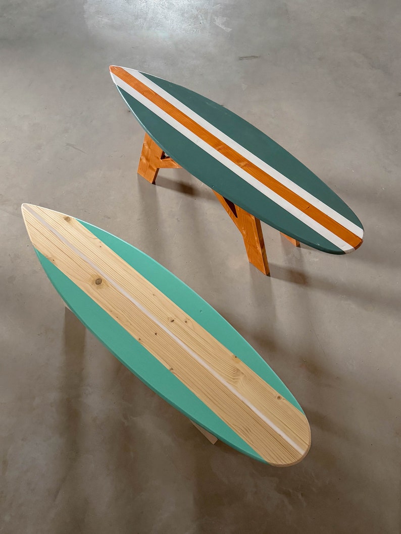 Surfboard Coffee Table Modern Furniture - Etsy