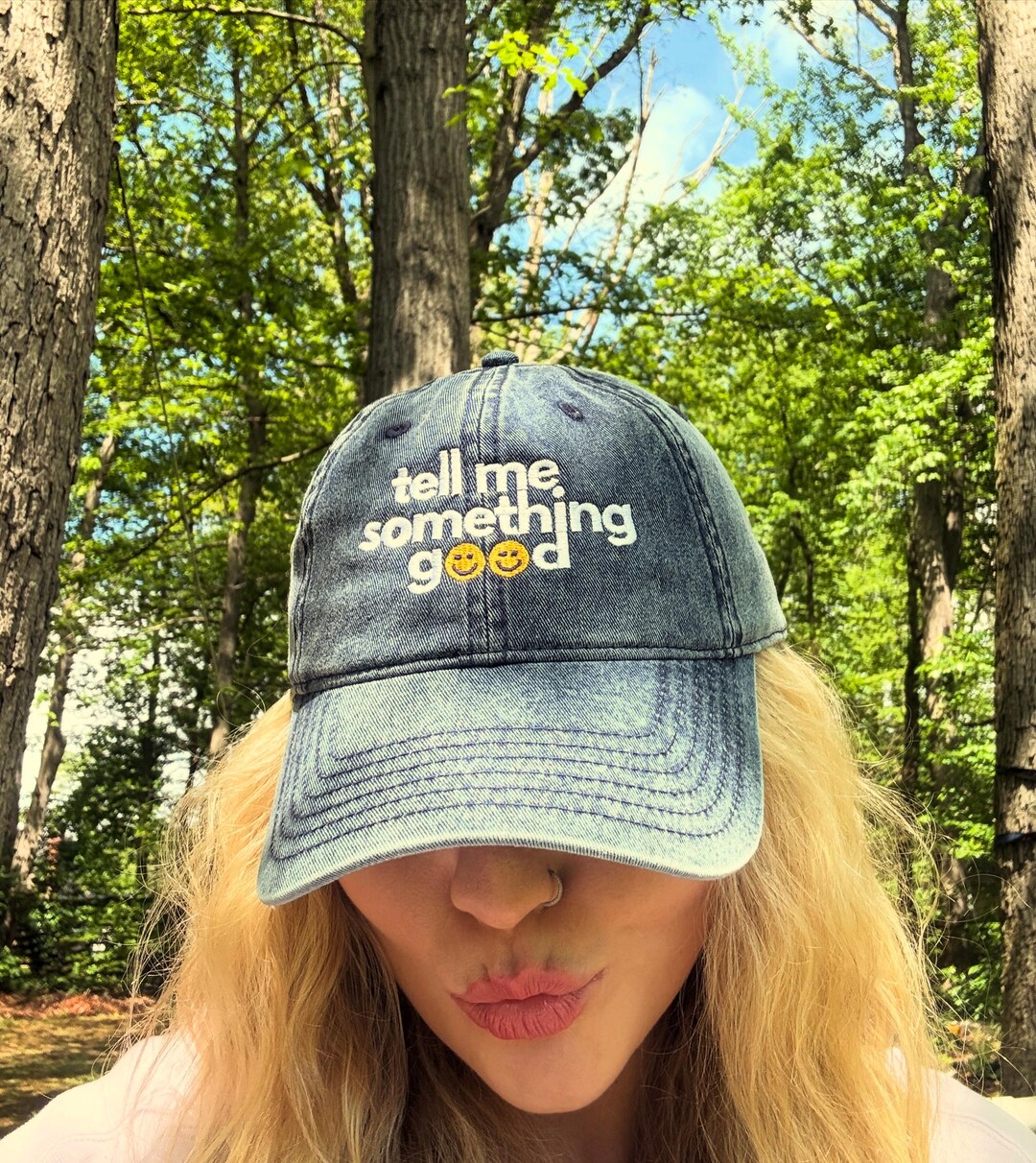 Tell Me Something Good Baseball Cap – Vintage Style Twill Hat With ...