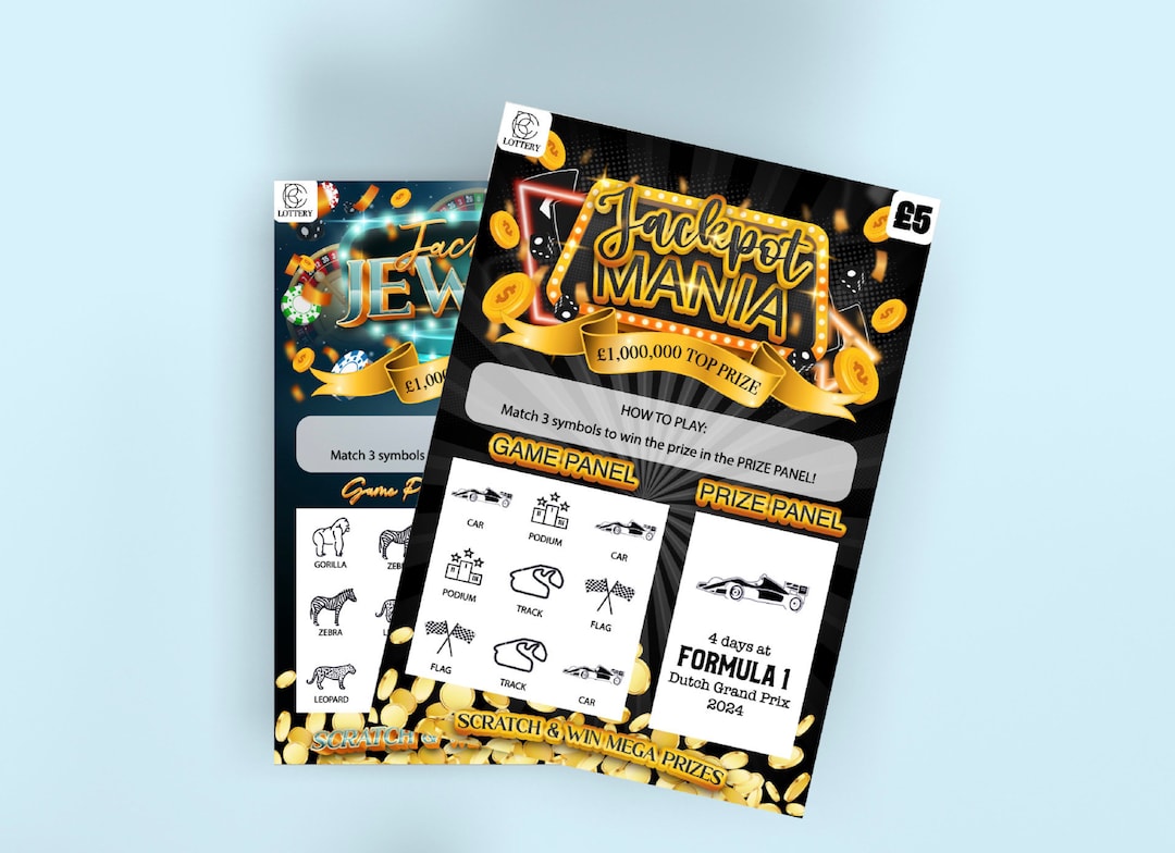 Custom Scratchcard, Scratch to Reveal Gift, Personalised Surprise Trip ...