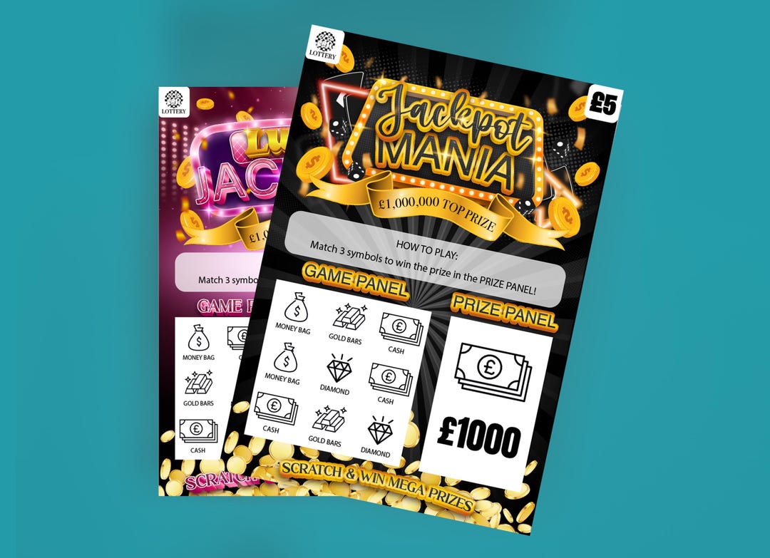Money Scratchcard, Scratch to Reveal, Surprise Cash Reveal for Birthday ...