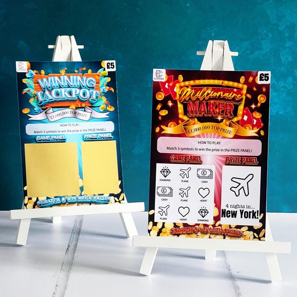 Scratch to Reveal - Etsy UK