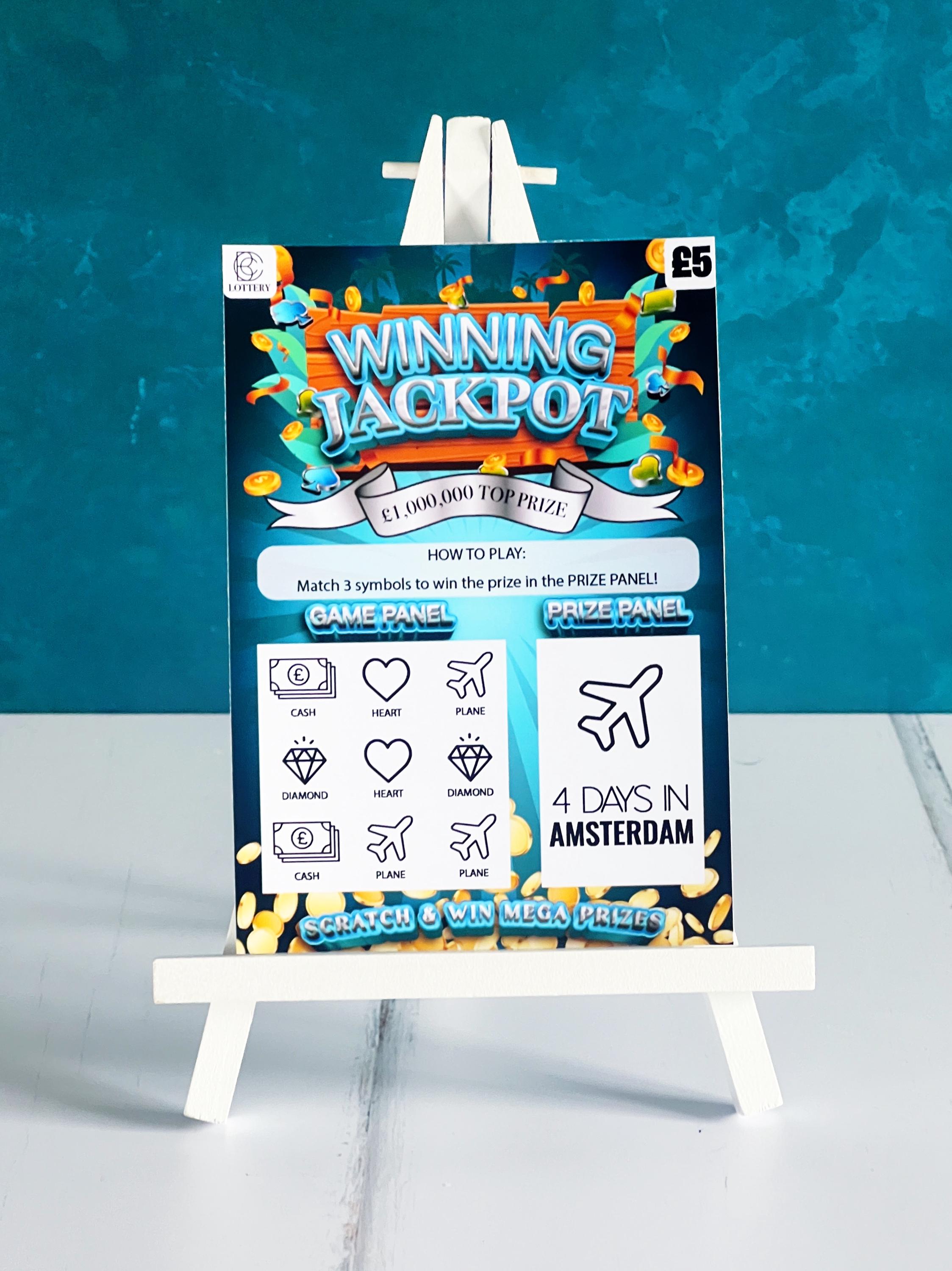 Holiday Scratchcard, Scratch to Reveal Vacation, Surprise Trip Reveal ...