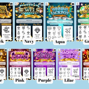 Custom Scratchcard, Scratch to Reveal Gift, Personalised Surprise Trip ...