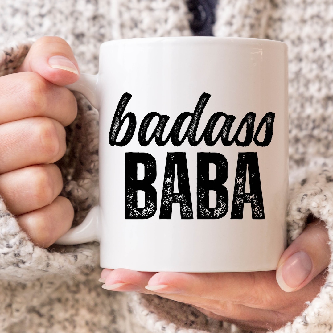 Baba Gift for Baba Badass Baba Coffee Mug - Etsy