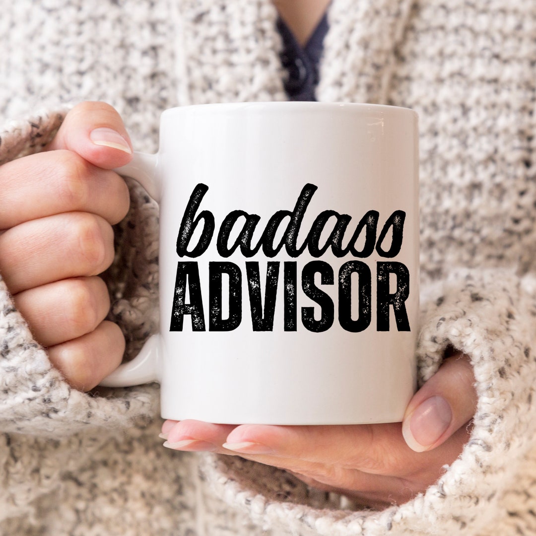 Advisor Gift for Phd Advisor Badass Advisor Coffee Mug - Etsy