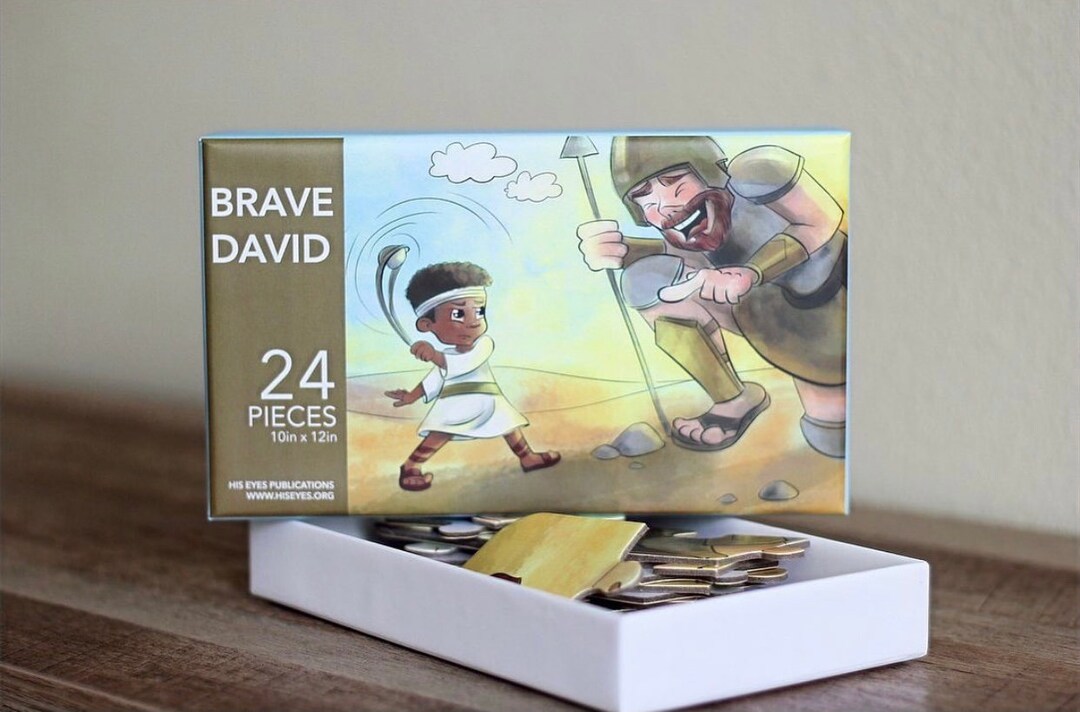 Kid’s Puzzles- Brave David - Etsy