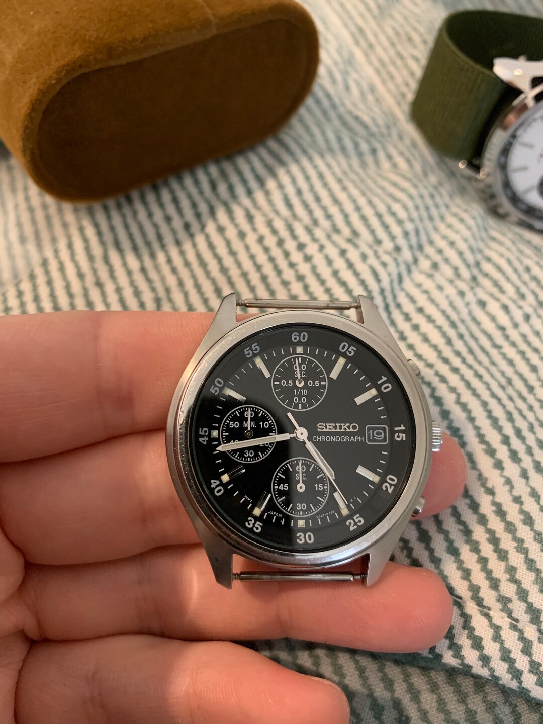 Seiko Chronograph 90s - Etsy