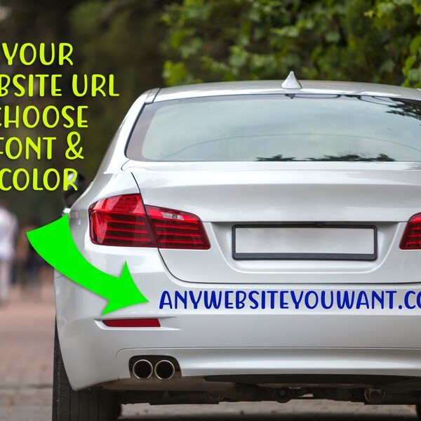 Website Decal - Etsy