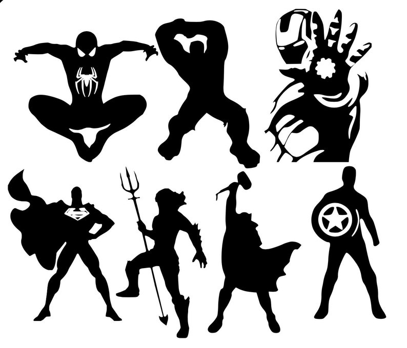 Marvel Table Number Vinyls. Wedding Table Numbers, Themed Wedding ...