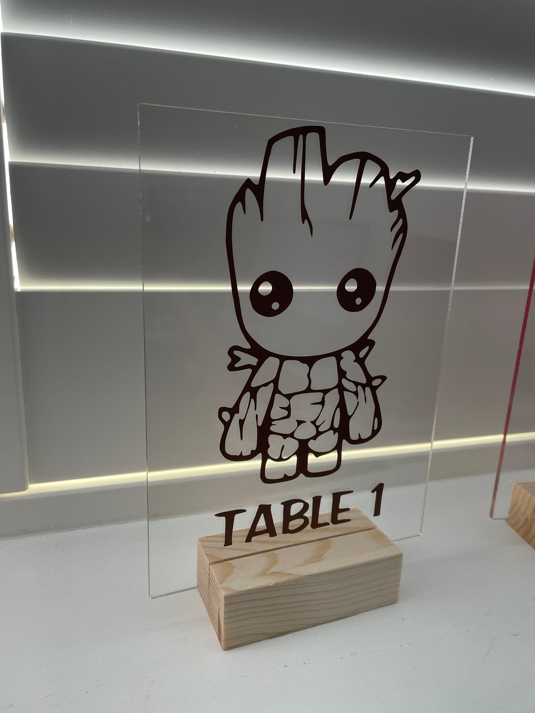 Marvel Table Number Vinyls. Wedding Table Numbers, Themed Wedding ...