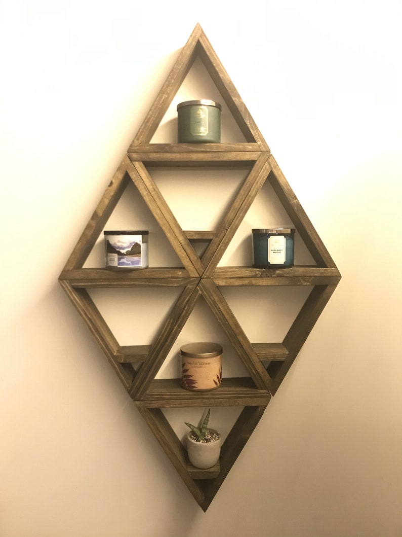 Triangle Shelves - Etsy