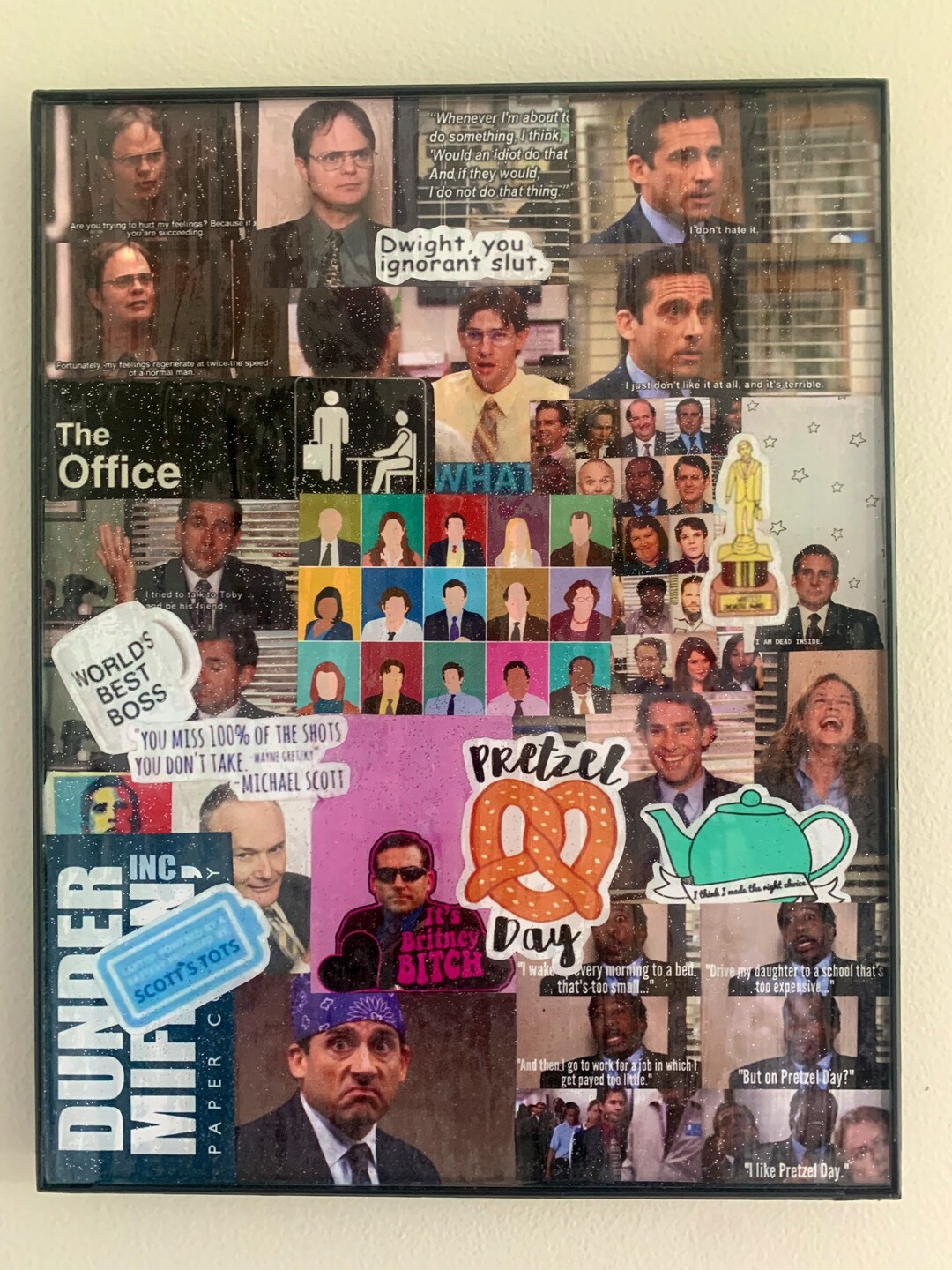 The Office Collage (medium - 8.5x11) - Etsy