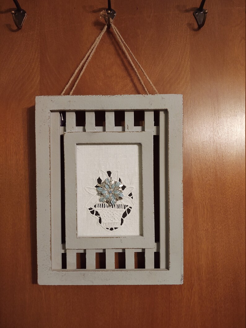 Framed Antique Linen - Etsy