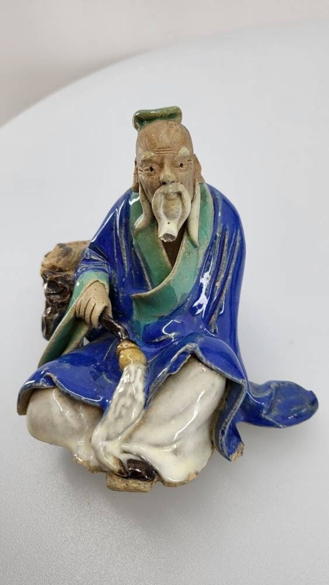 Chinese Mudmen . Shekwan Mud Men . Collectible Mudmen . Blue, Green and ...