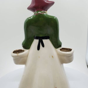 Kim Ward Hand Painted, Gretel, Dutch Flower Girl in Green Dress With ...