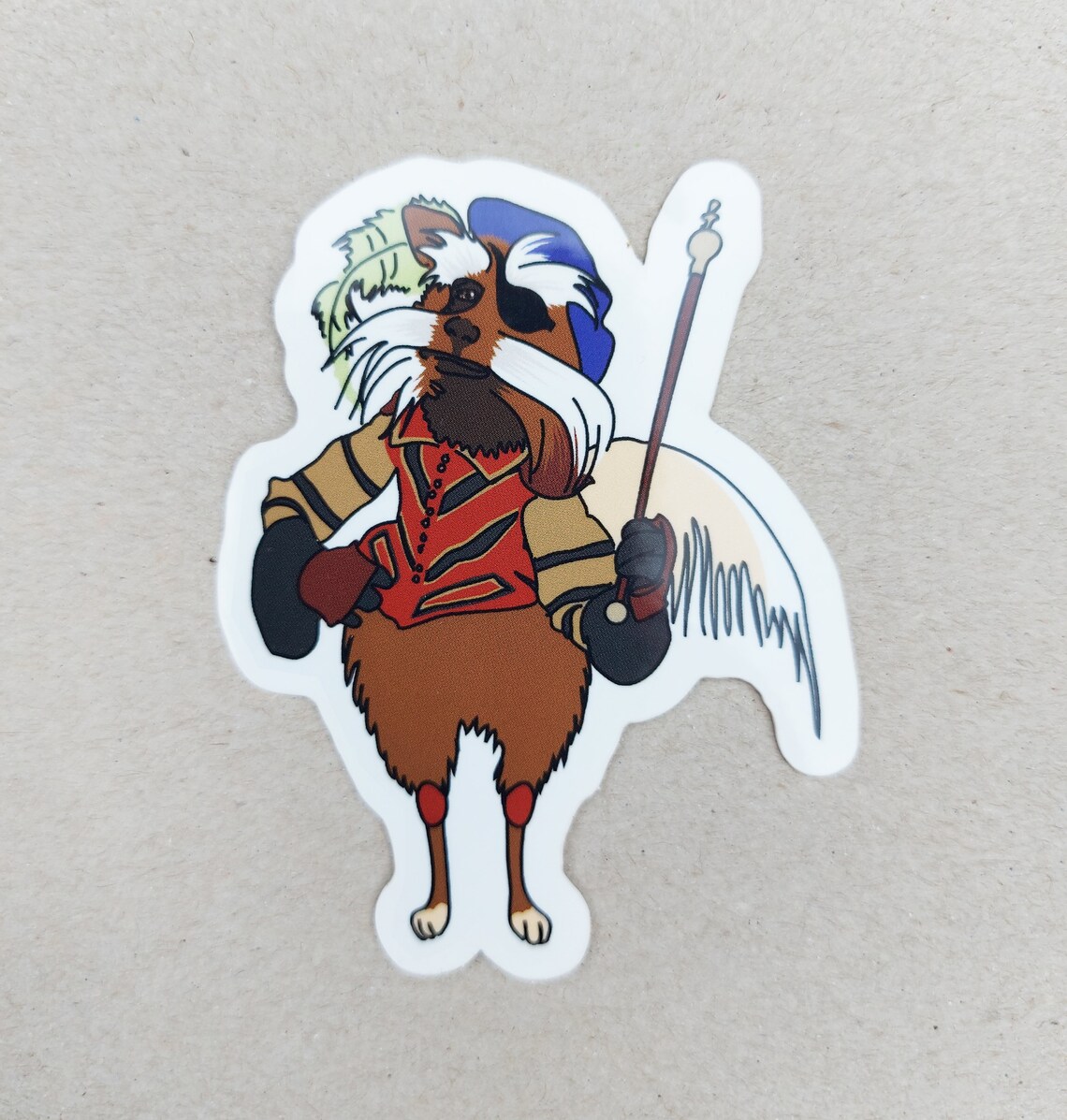 Labyrinth Sir Didymus Vinyl Sticker Cute Laptop Stickers | Etsy