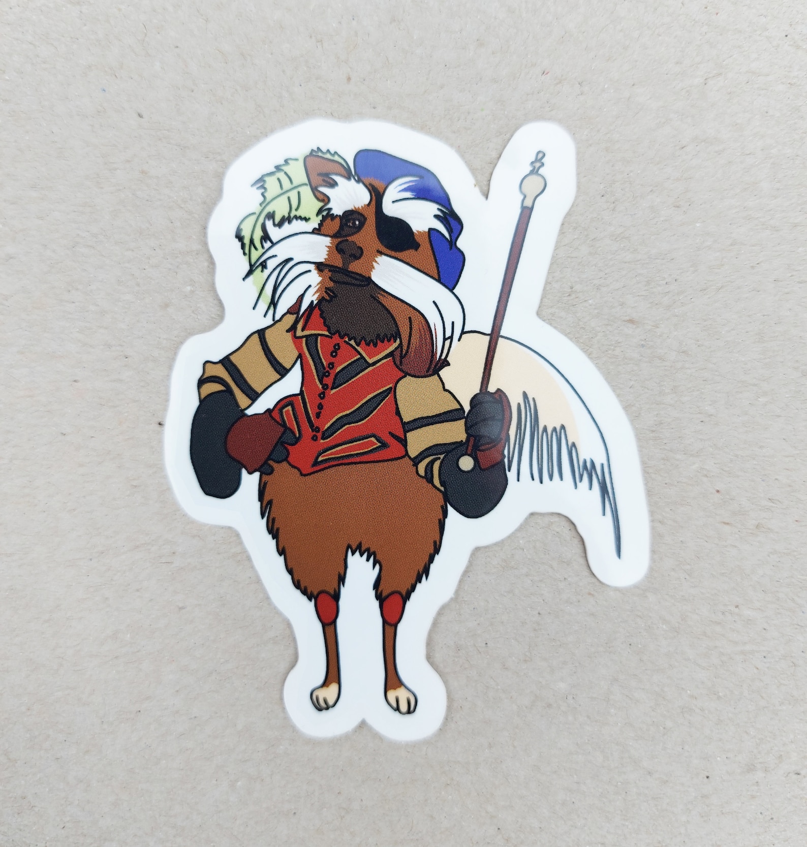 Labyrinth Sir Didymus Vinyl Sticker Cute Laptop Stickers - Etsy UK