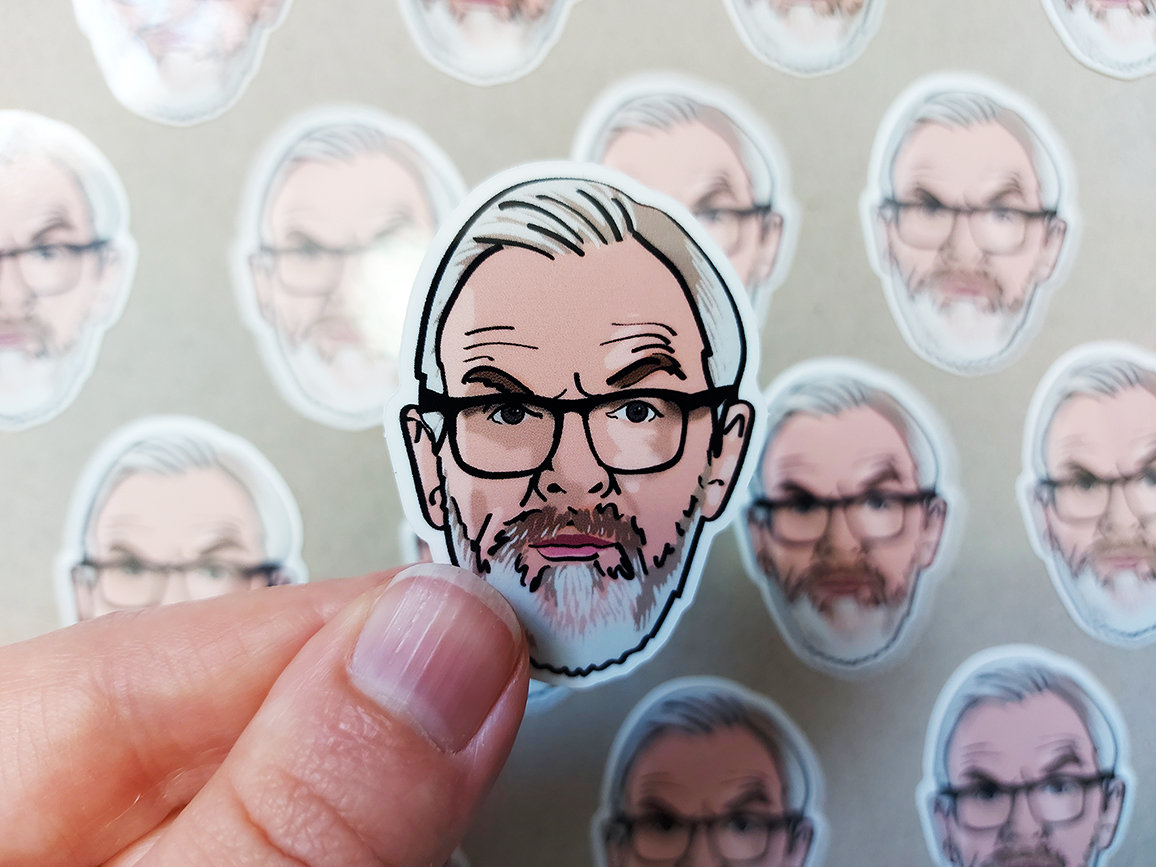 Greg Davies Vinyl Sticker Funny Laptop Stickers Vinyl Decal - Etsy