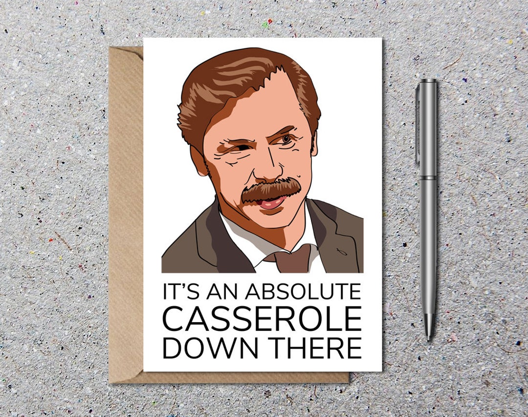 Taskmaster Birthday Card, Mike Wozniak Greetings Card, Funny Blank Card ...
