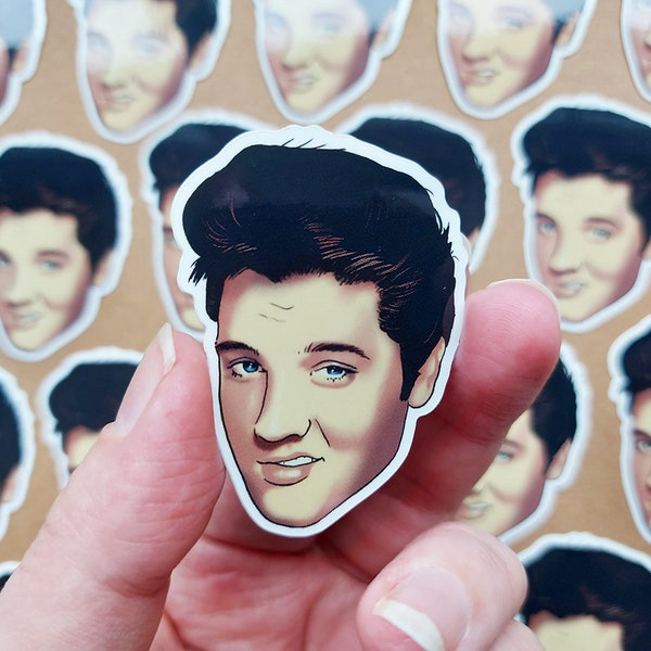 Elvis Car Decal - Etsy