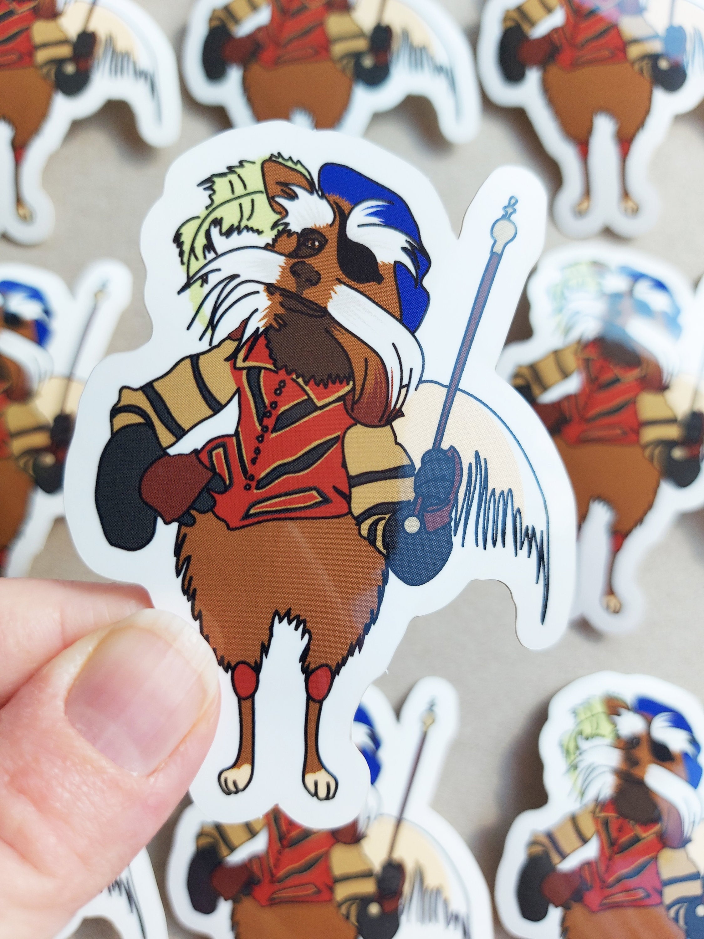 Labyrinth Sir Didymus Vinyl Sticker Cute Laptop Stickers | Etsy