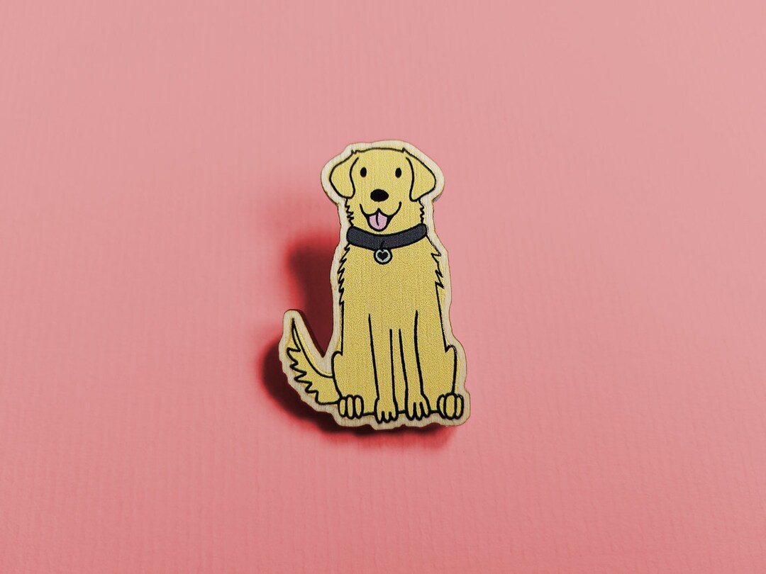 Labrador Pin Badge, Animal Brooch, Stocking Filler, Birthday Present ...