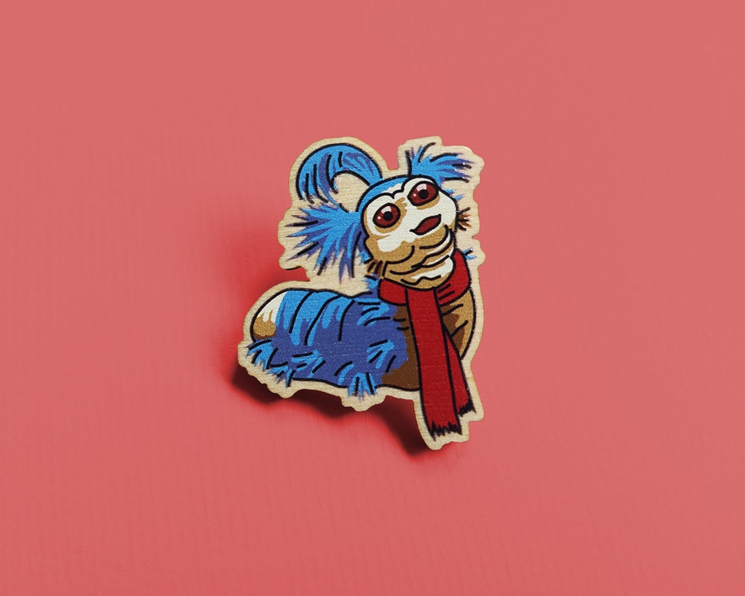 Worm Labyrinth Film / Movie Pin Badge, Geeky Brooch, Stocking Filler ...