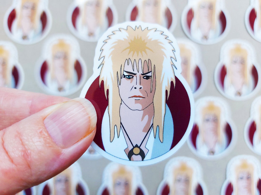 Labyrinth Jareth Vinyl Sticker, Cute Laptop Stickers, Vinyl Decal ...