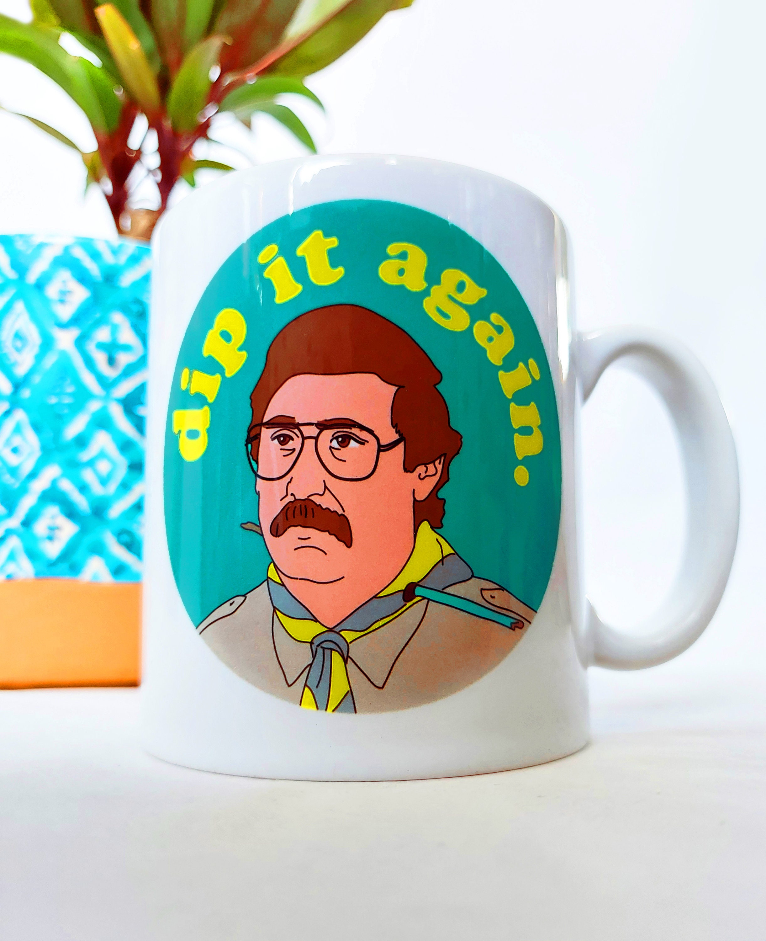 Ghosts Inspired Mug, Printed Design Cup, Funny Geek TV Show Gifts, Dip ...